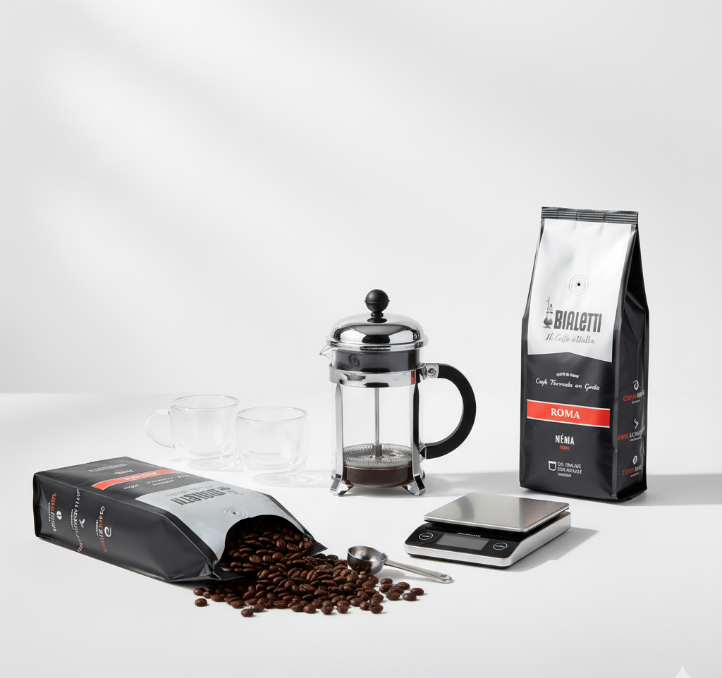 Café Bialetti Roma Graos 1 kg – Rua do Café